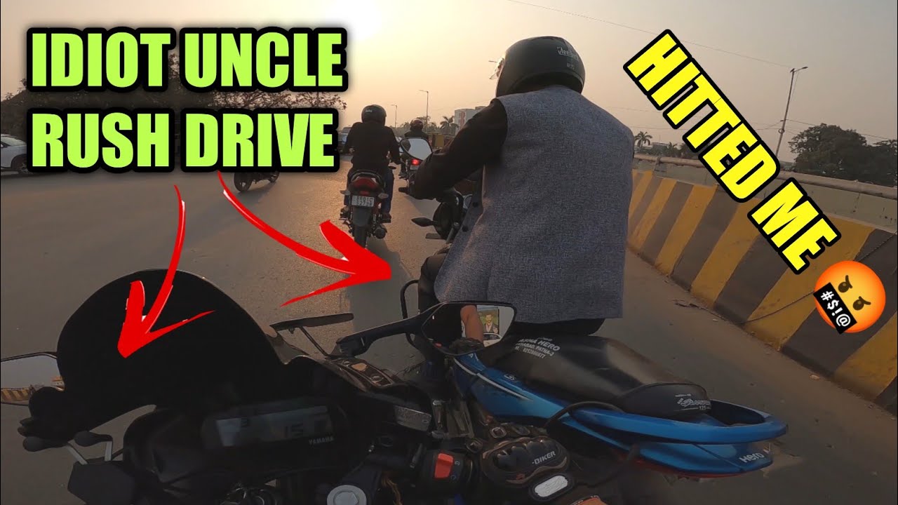Idiot uncle on road | Squid uncle | Stupid drives of idiot - YouTube