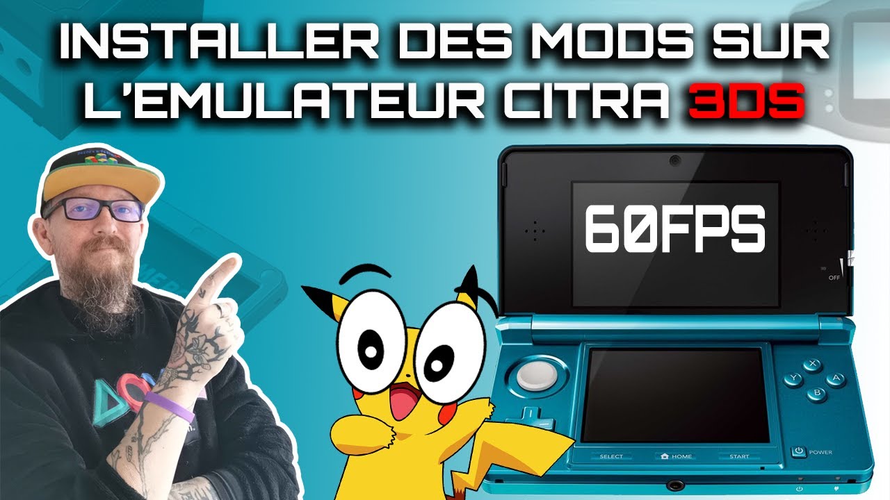 Comment installer des mods sur l'émulateur Citra 3DS - YouTube