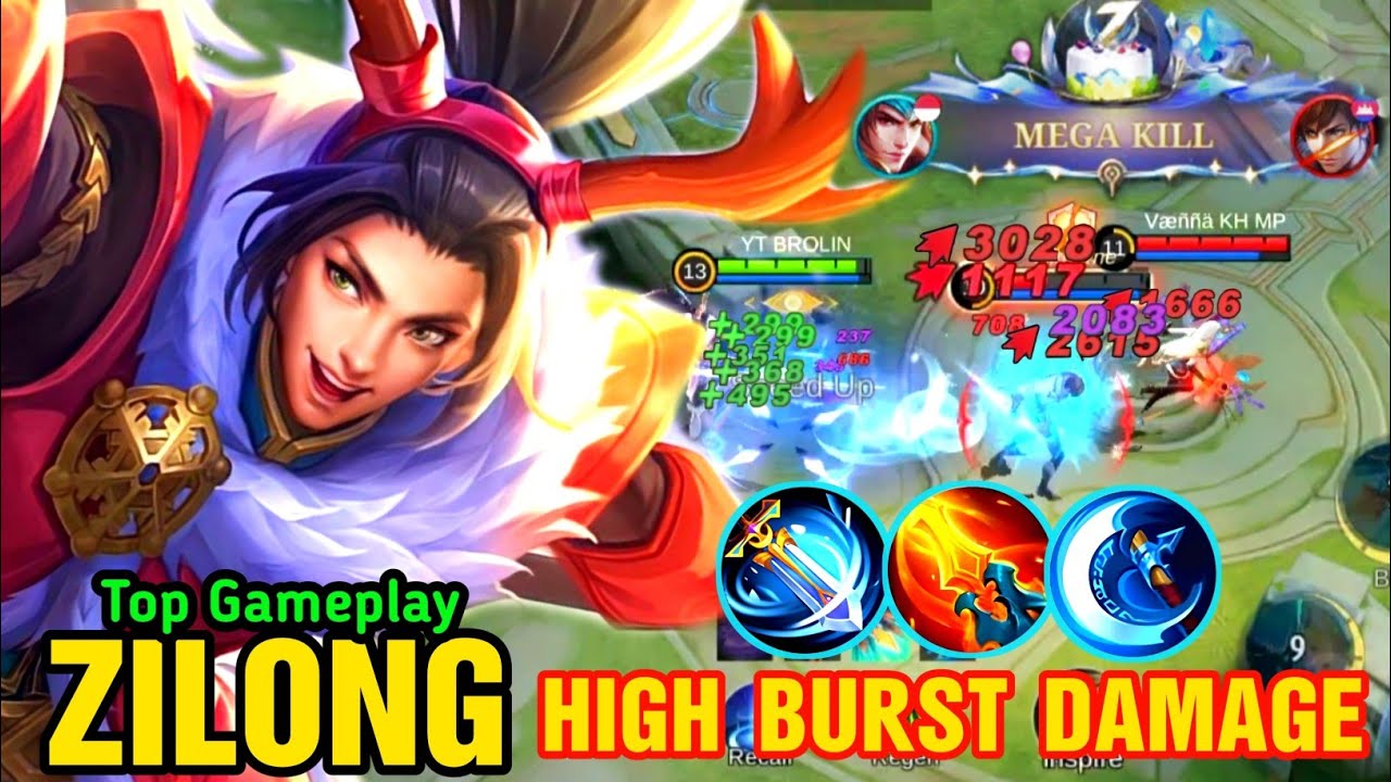 Zilong Build High Burst Damage - Build Top 1 Global Zilong ~ Mobile ...