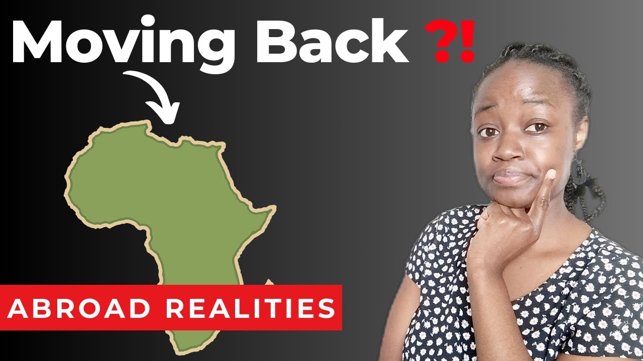 Real Reasons Many Africans are Moving Back to Africa - YouTube