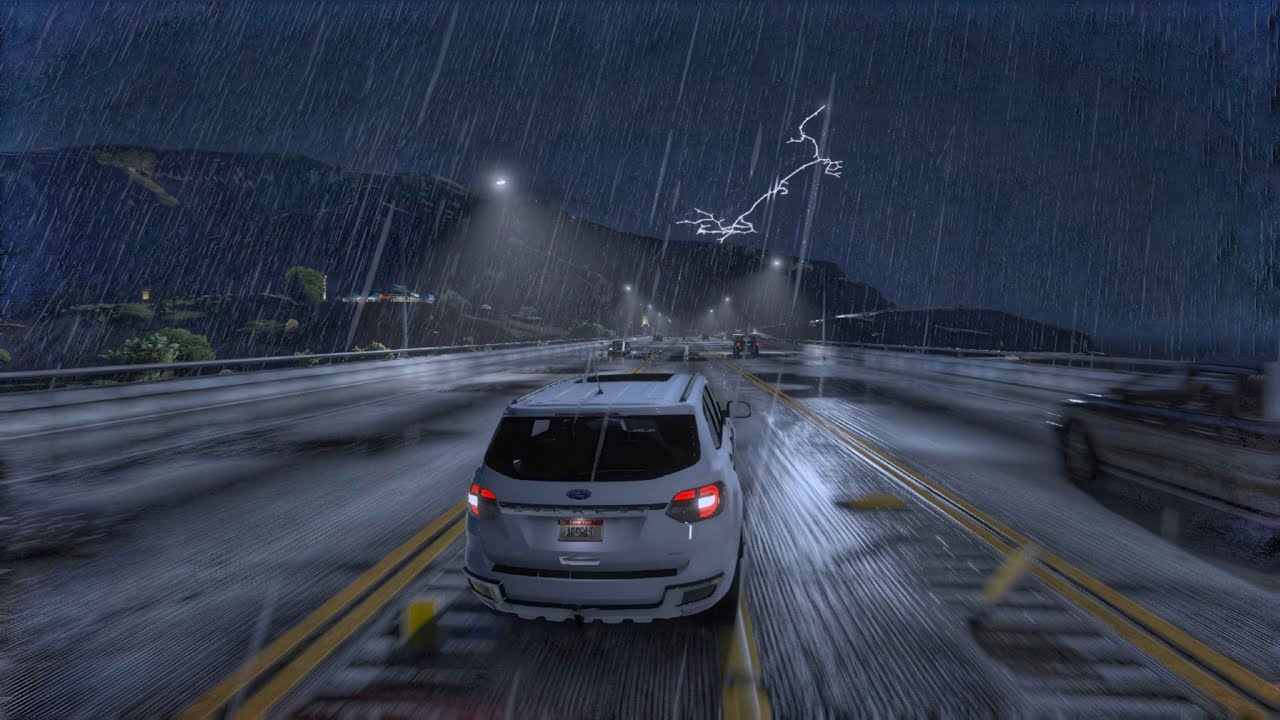 Afusic - Pal Pal | GTA 5 Maxed Out RTX Graphics | Rain + Night Drive ...