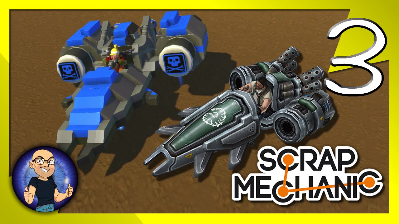 STARCRAFT Terran Vulture! (Scrap Mechanic S2E3) - YouTube