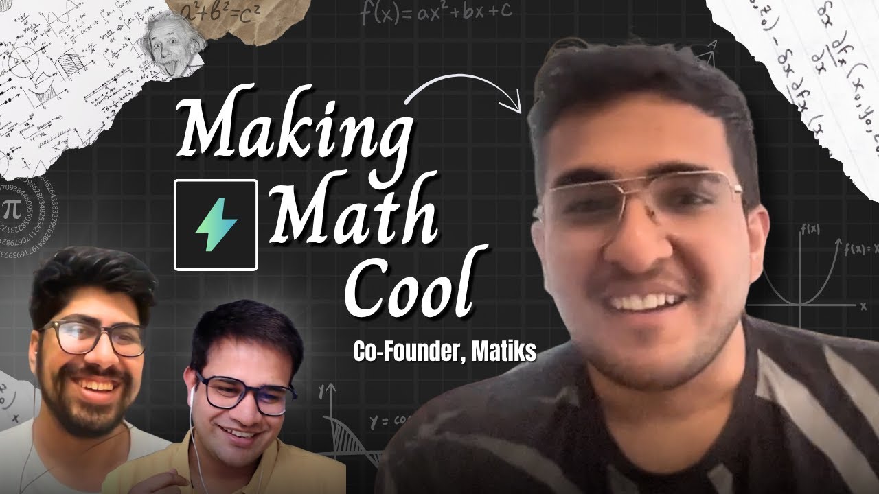 40+ Math Record Holder Curing Doomscrolling (w/ His Math App) | Ep.21 Sudhanshu of Matiks - YouTube