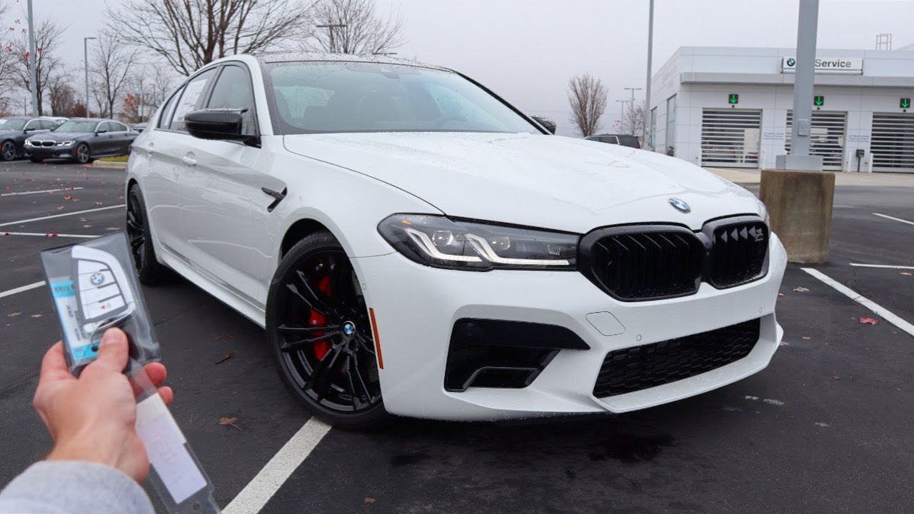 2021 BMW M5 Competition: Start Up, Exhaust, Test Drive and Review - YouTube