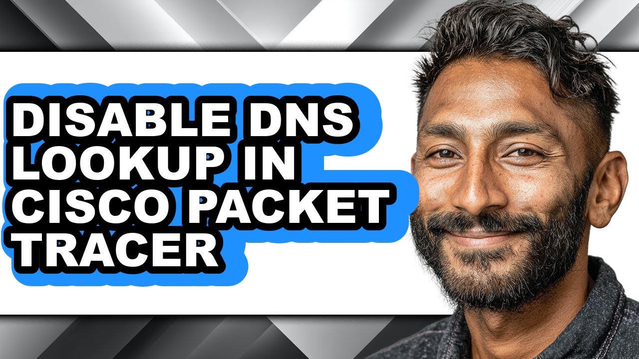 How to Disable Dns Lookup in Cisco Packet Tracer (easy Method) - YouTube