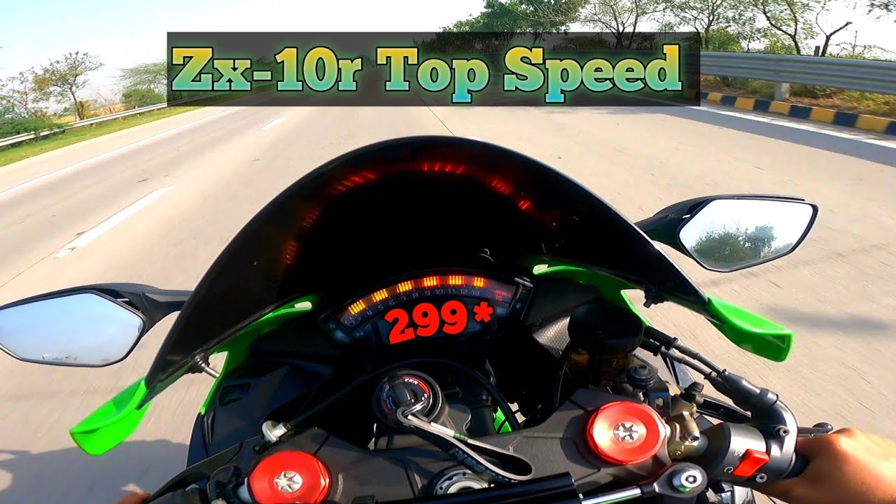 Mighty ZX-10R Top Speed🤪#firsttime #299 #zx10rbikers - YouTube