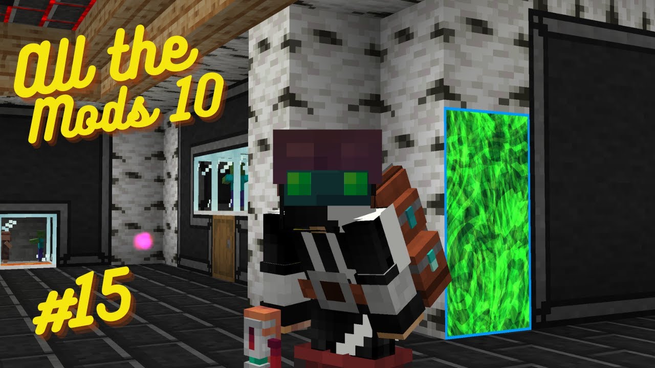 PORTAL GUN - Der Beginn von Just Dire Things | #15 | All The Mods 10 ...