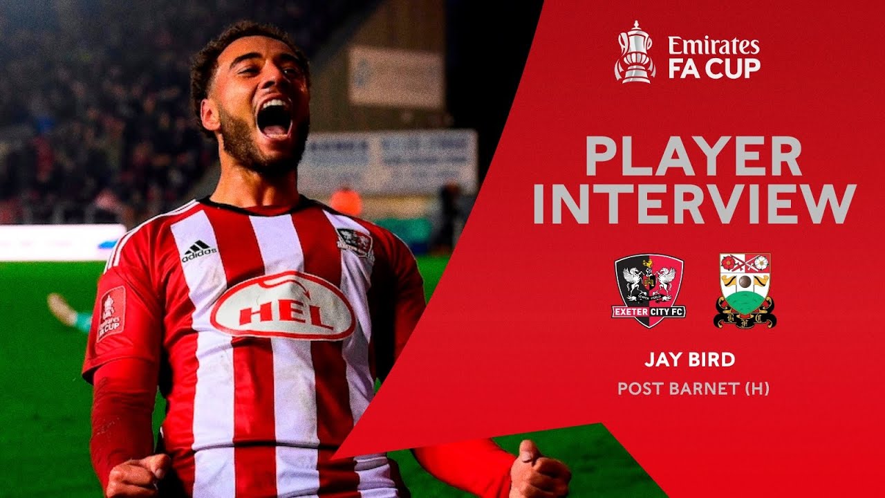 💬 Jay Bird post Barnet (H) | Exeter City Football Club - YouTube