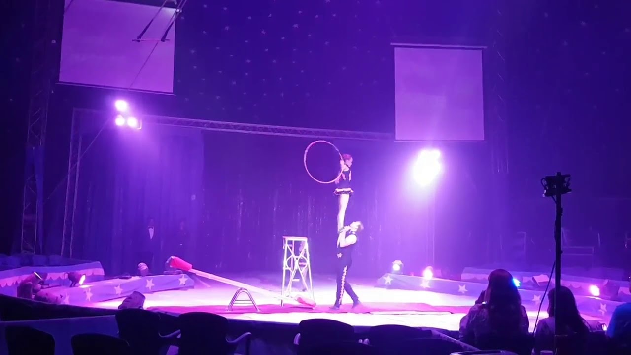 Acrobatics Springboard Teeterboard Entertainment Circus Act Performance ...