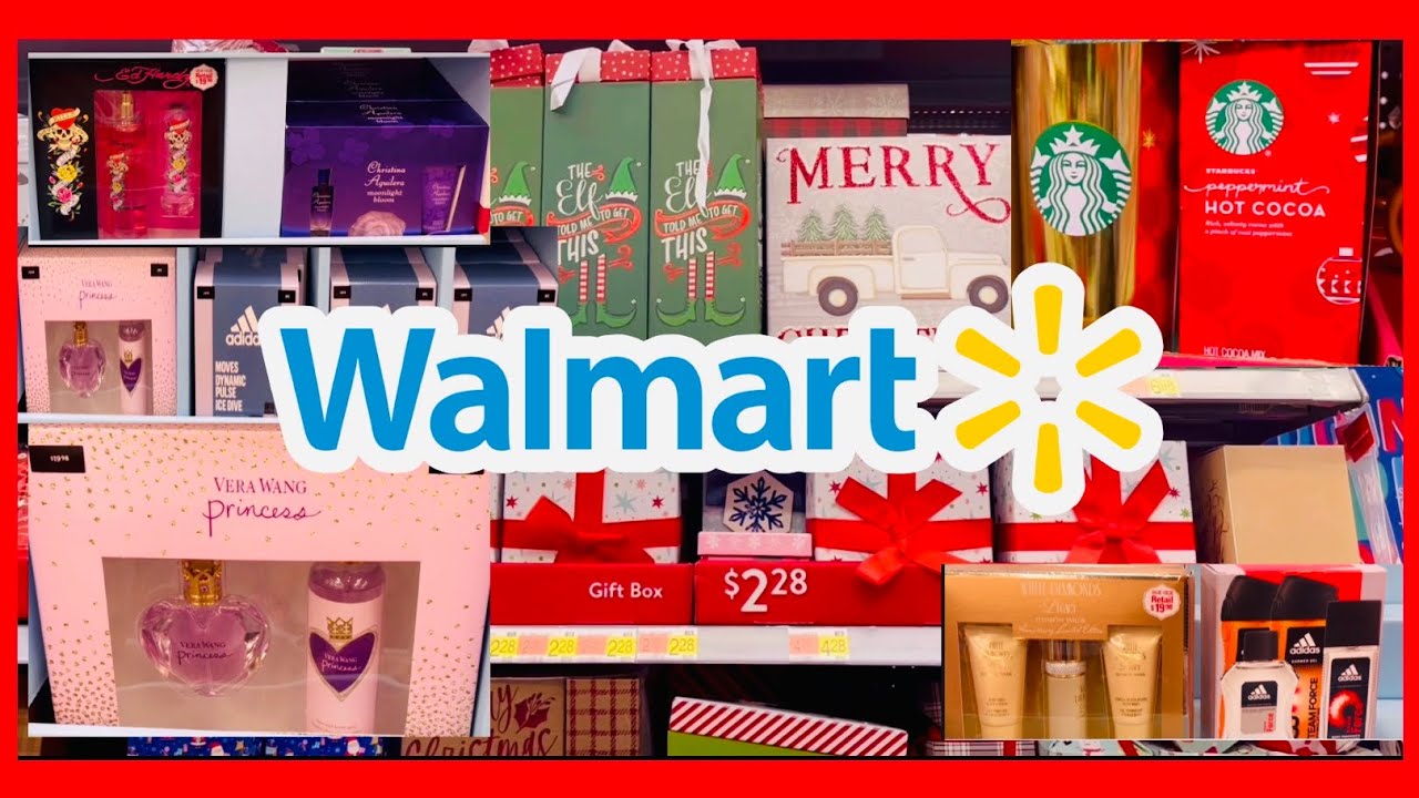 WALMART HOLIDAY GIFT IDEAS GIFT SETS ️ DECEMBER SHOPPING WITH ME - YouTube