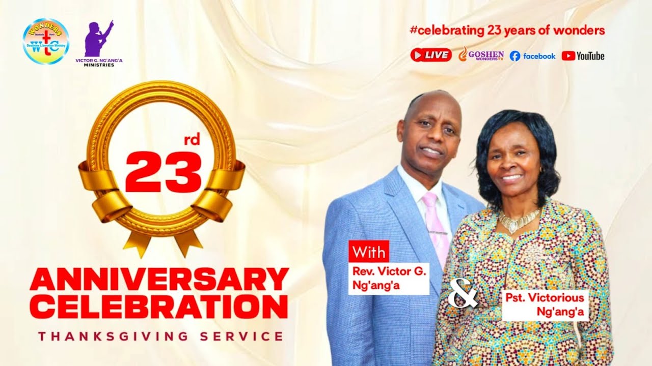 23RD ANNIVERSARY CELEBRATION THANKSGIVING SERVICE || 31ST AUGUST 2025 ...