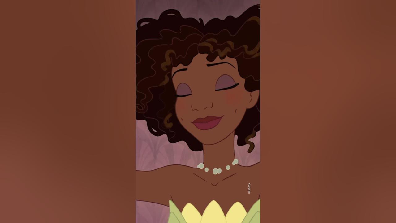 Princess Tiana Lets Her Hair Down Princesstiana Disney Disneyprincess Youtube