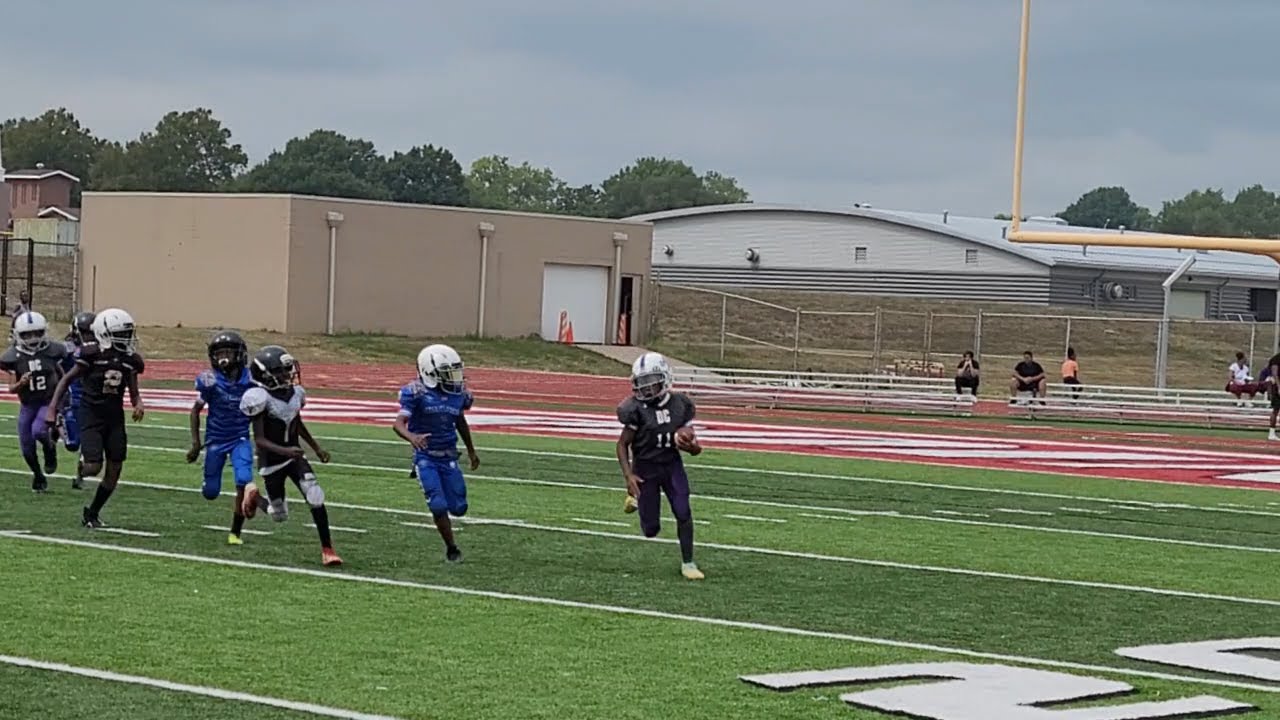 Season Opener DC Blazers vs the Cardinals! 10U Football - YouTube