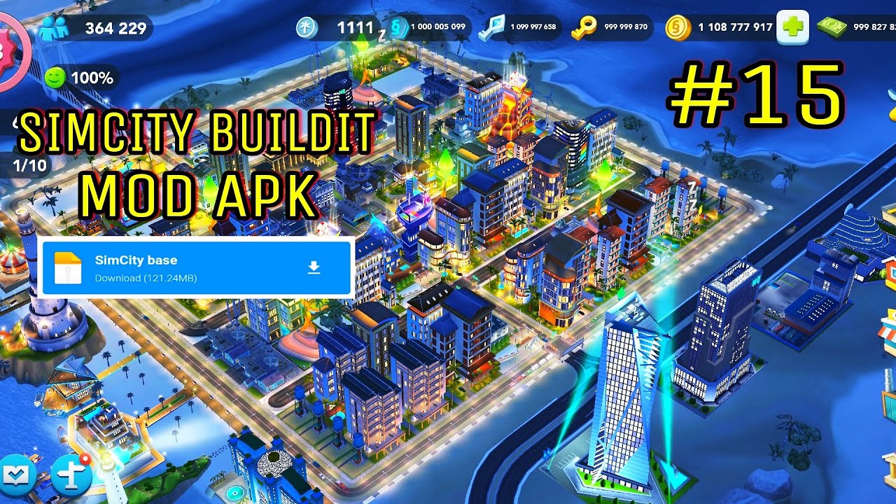 SimCity buildit Mod apk (Sunny Isles) Map Gameplay #15 || Nakhda Gaming ...