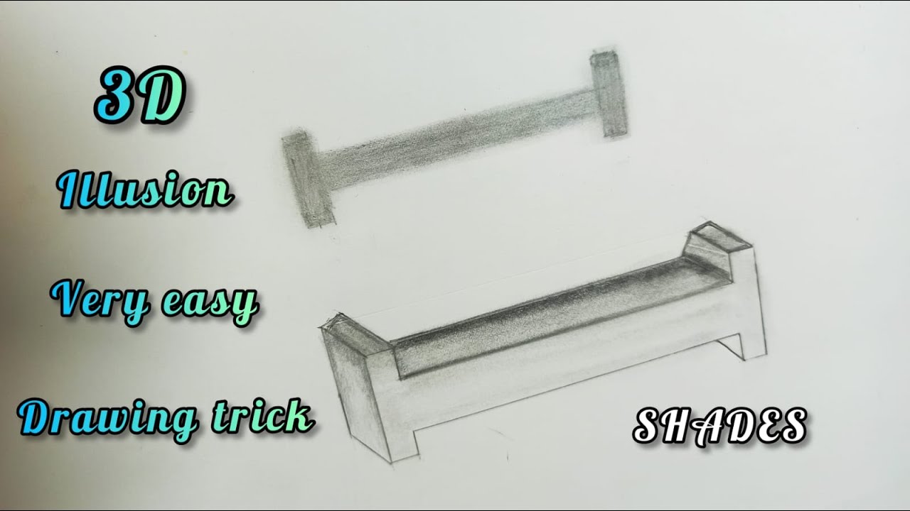 How to Draw 3D letter I very easy step by step guide with graphite ...