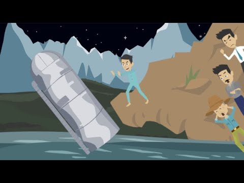 Rodri dumps a silo of pig poop into the river - YouTube