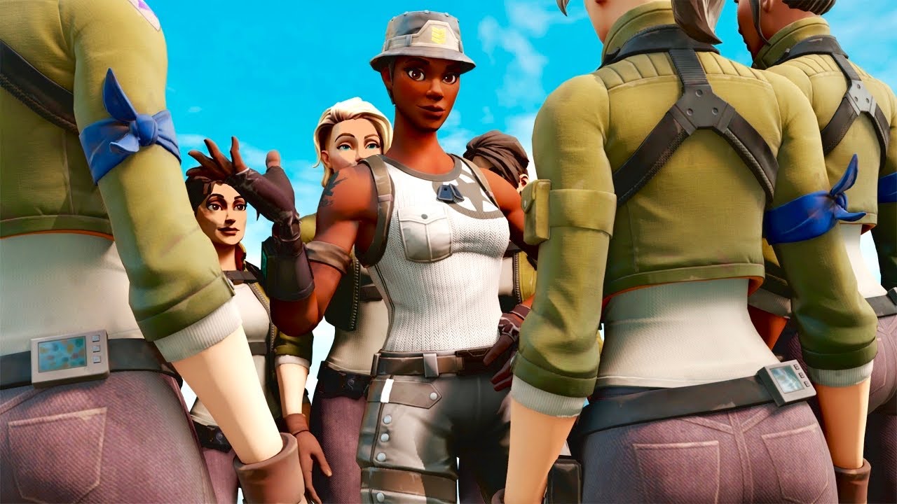 I found a GIRLS ONLY CLAN on GOOGLE, then tried out using RECON EXPERT ...