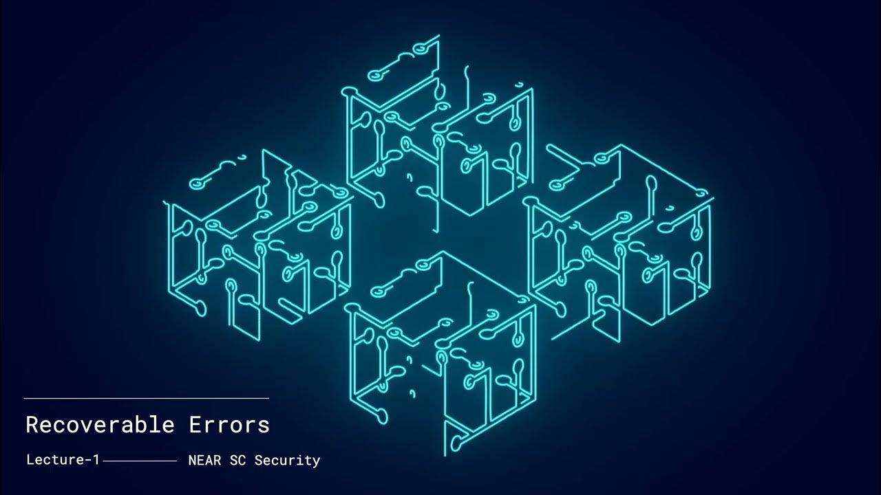 Lecture 1 Recoverable Errors Youtube