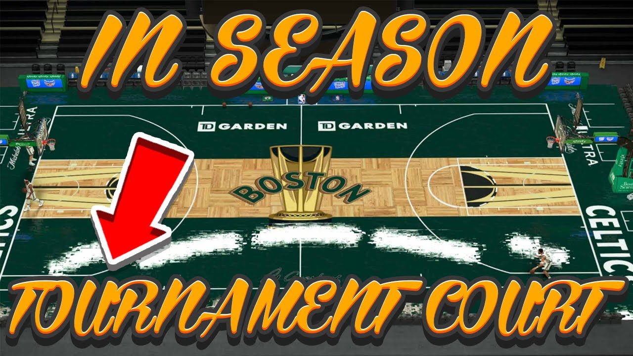 How To Install In-Season Tournament Courts On Nba 2k23&24 - YouTube