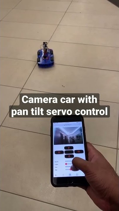 ESP32 Camera car with pan tilt servo control #shorts - YouTube