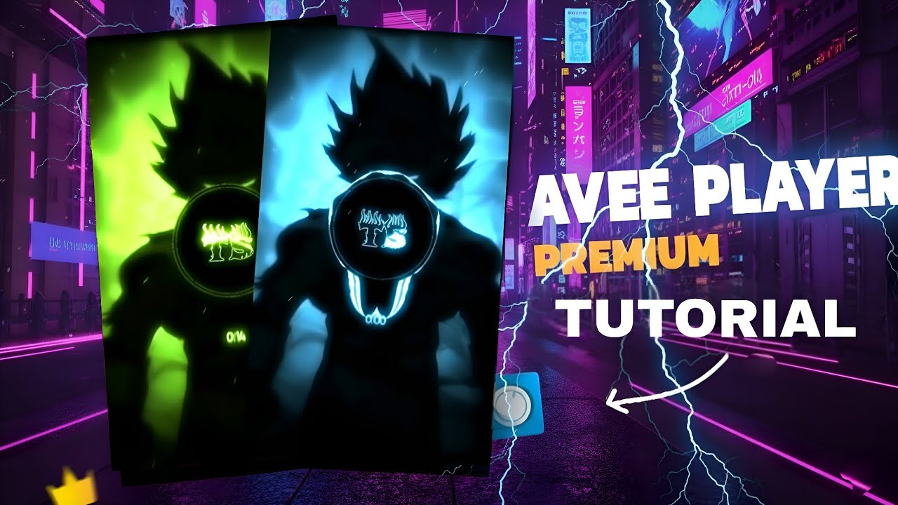 Avee Player tutorial Trending Templates & Editing Process🌹 - YouTube