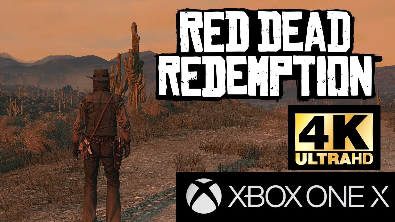 Red Dead Redemption | XBOX ONE X 4K FIRST GAMEPLAY - YouTube