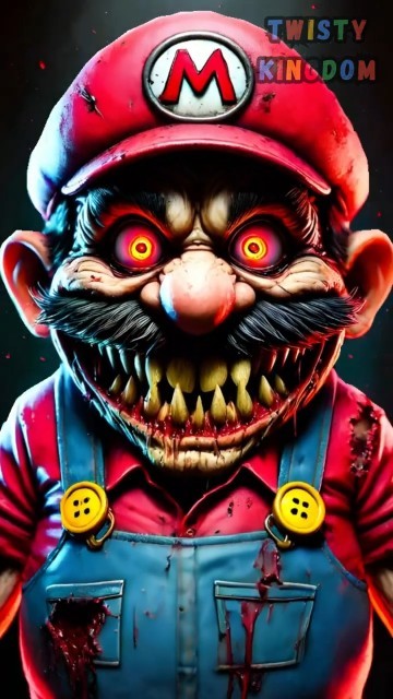 Horror Versions of The Super Mario Bros Movie Characters #scary #horror ...