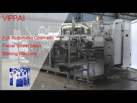 VIPPAI Full Auto Cosmetic Facial Sheet Mask Machine