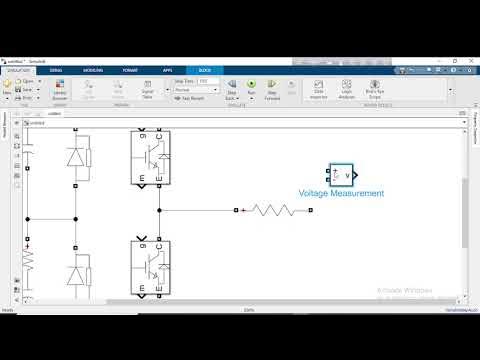 Three level neutral point clamped inverter using MATLAB Simulink. 3-L NPC inverter - YouTube