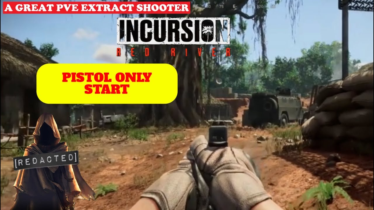 PISTOL ONLY START | INCURSION RED RIVER | PVE EXTRACT SHOOTER - YouTube
