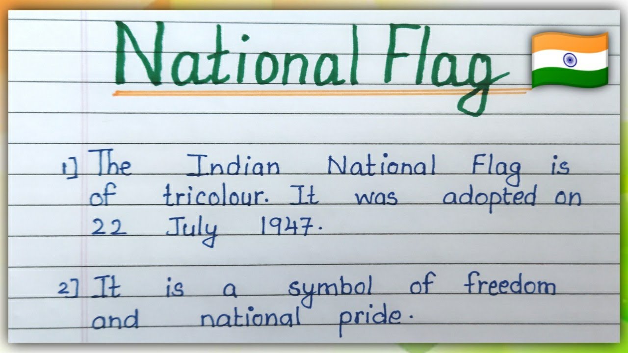10 Lines On National Flag 10 Easy Lines On National Flag In English 10-lines-on-national-flag-10-easy-lines-on-national-flag-in-english