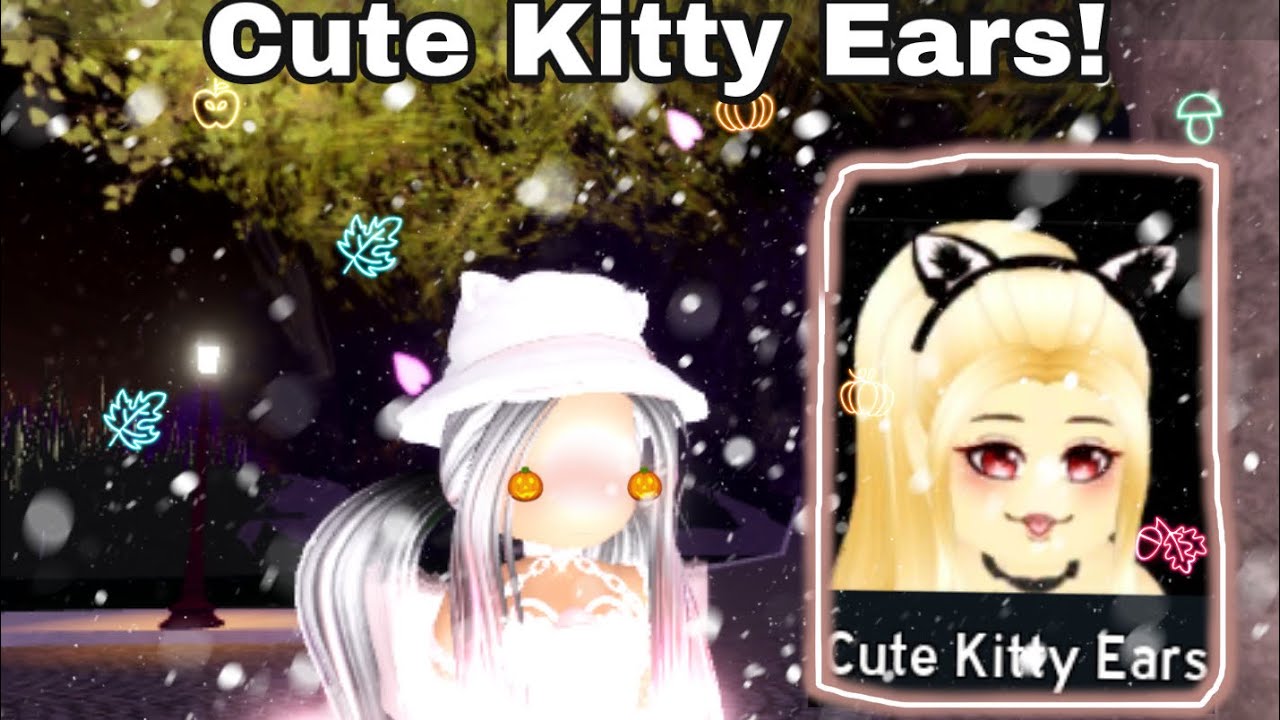 Royale High Halloween 2020 Kitty Ears!||Roblox Royale High - YouTube