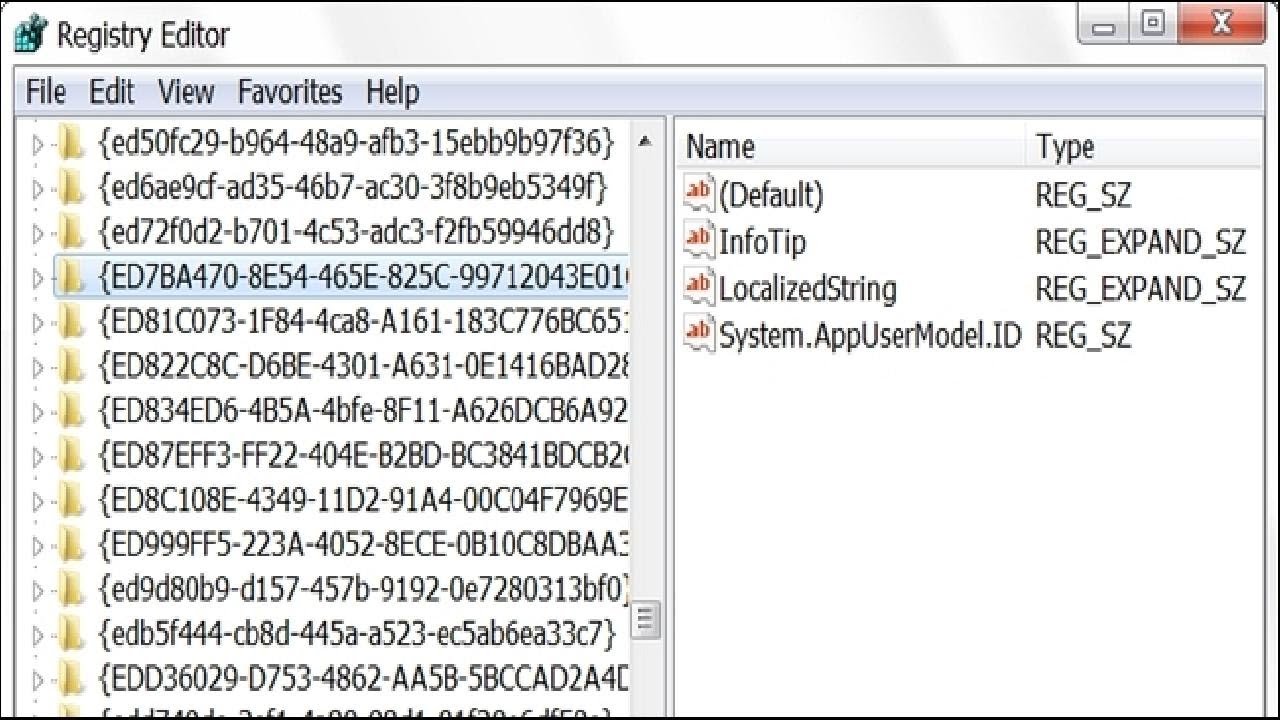 What Is The Significance Of Windows Folder Names With Hex Numbers In