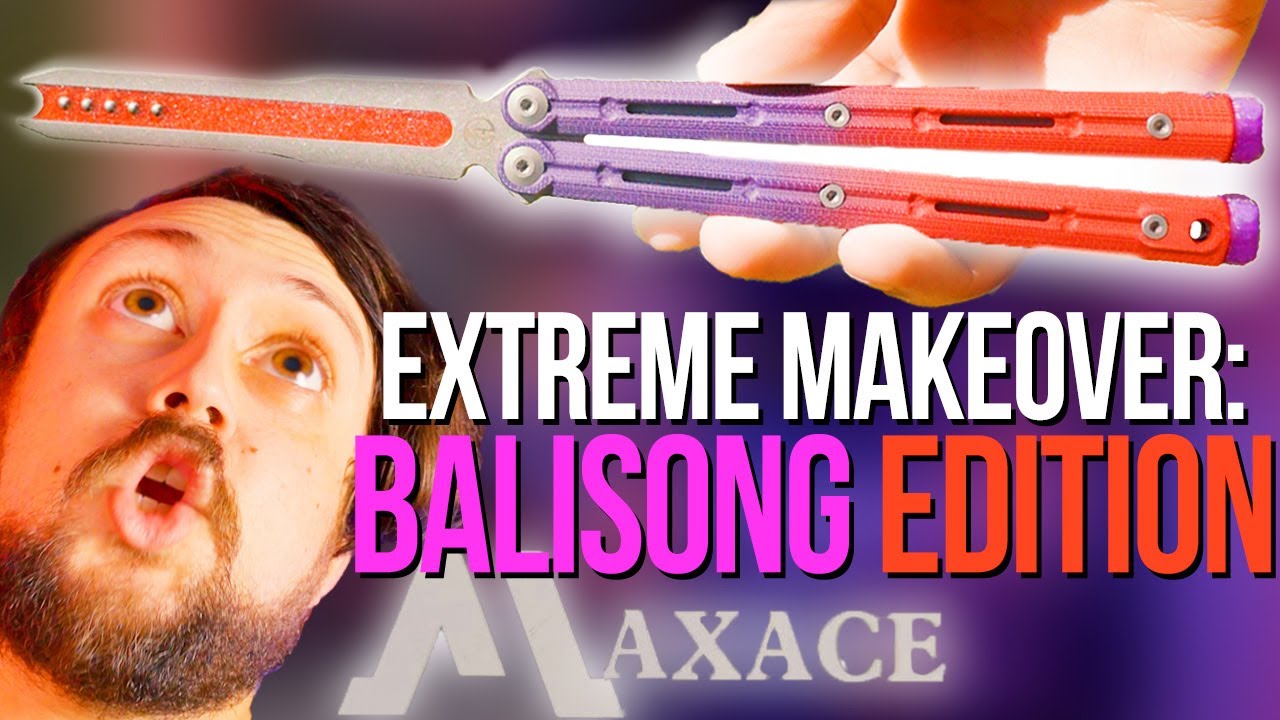 Making A SUPER Customizable Balisong With (Almost) NO Experience - YouTube