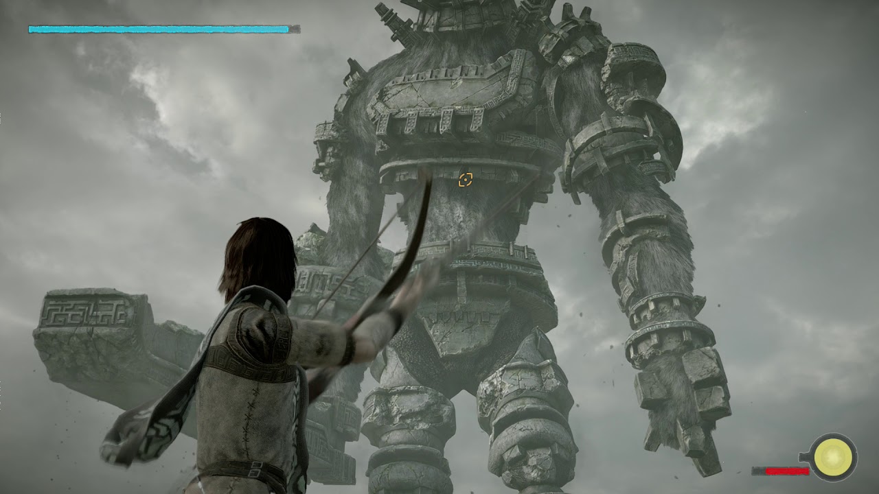 Shadow Of The Colossus - Venciendo al tercer Coloso - Gaius - YouTube