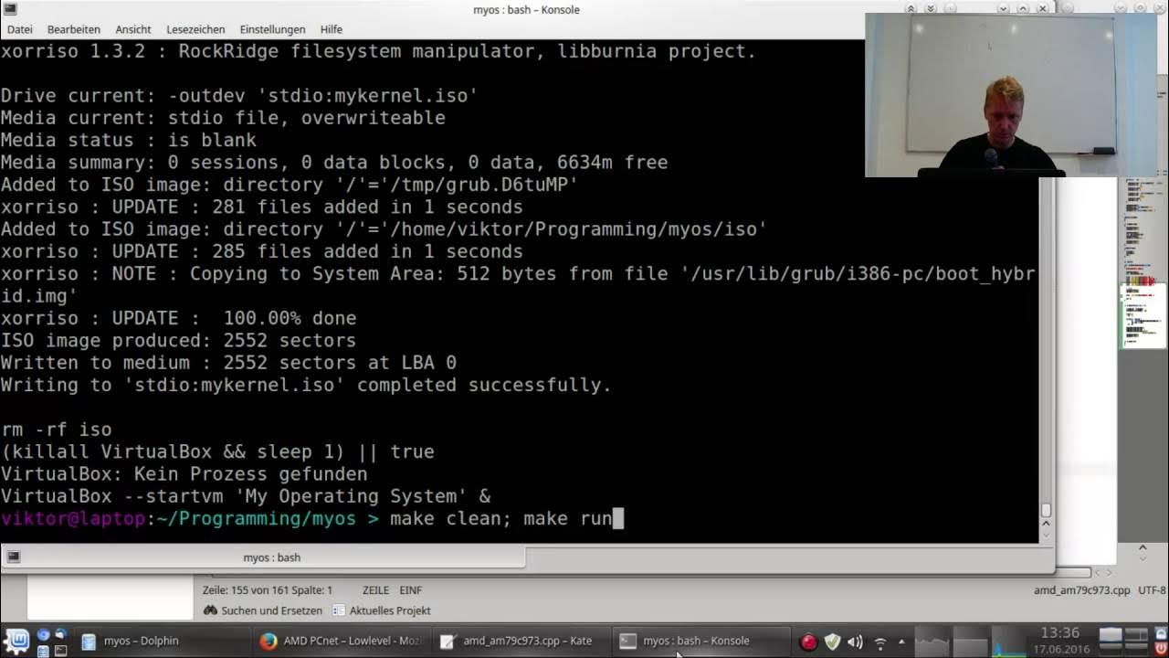 Write your own Operating System 18: Network continued - YouTube