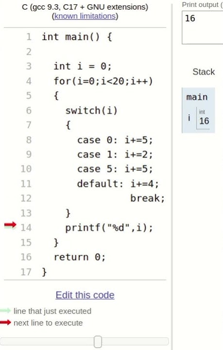 C program output - YouTube