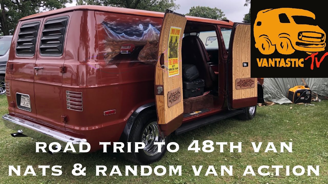 Road Trip to 48th Van Nationals along with some Random Van Action - YouTube