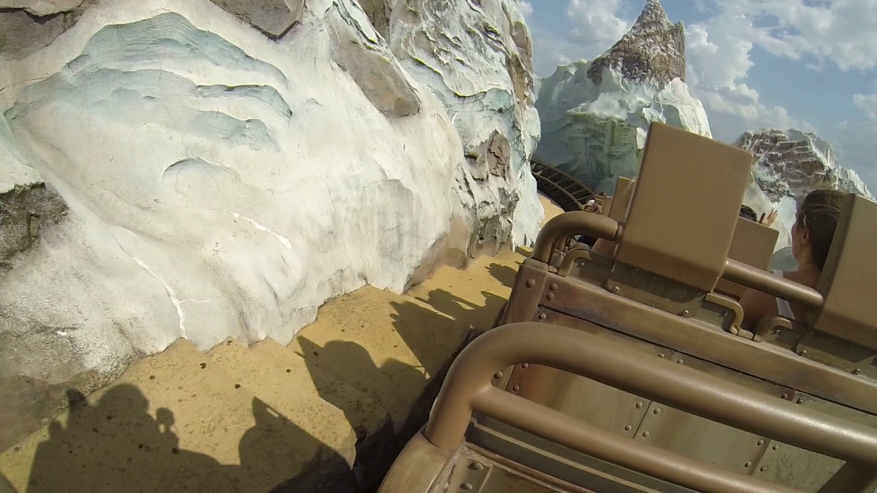 Expedition Everest Ride, Epcot, WDW - YouTube