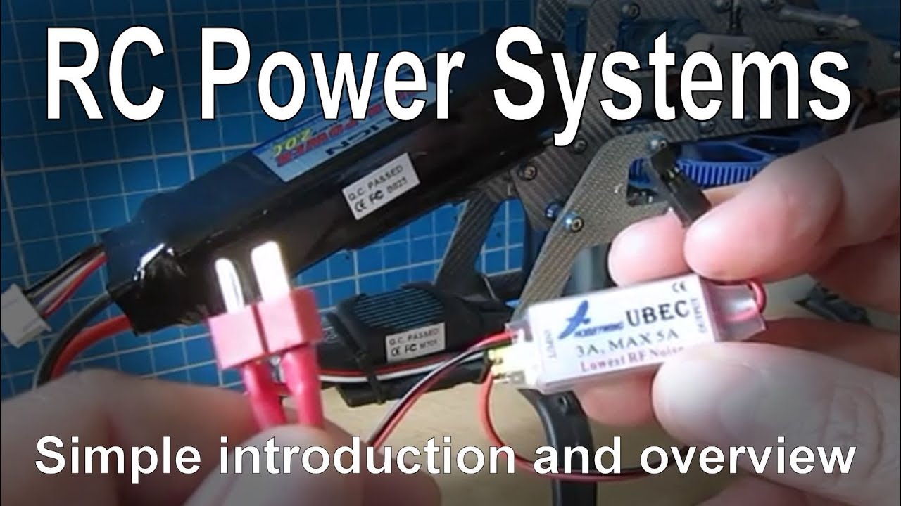 RC Electric Power Systems Simply Explained (ESC, BEC, LIPO, Brushless ...