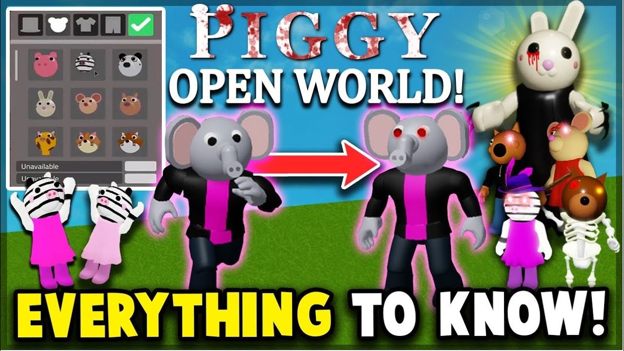 EVERYTHING You MUST Know about PIGGY OPEN WORLD!! (Roblox Piggy Open ...