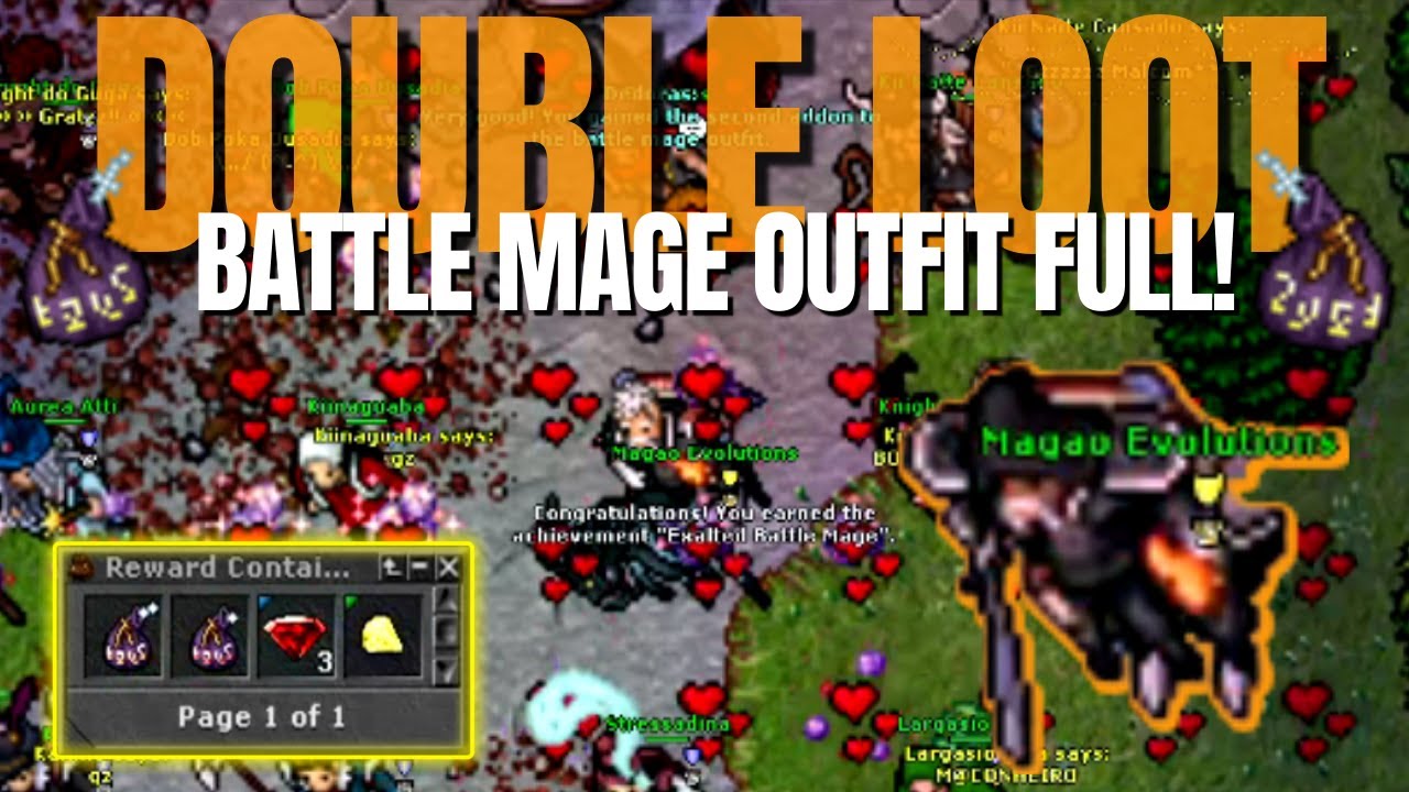 DOUBLE LOOT BAG YOU DESIRE 🤑 | NERFS IN TIBIA 06/09 | PERDENDO ITEM ...