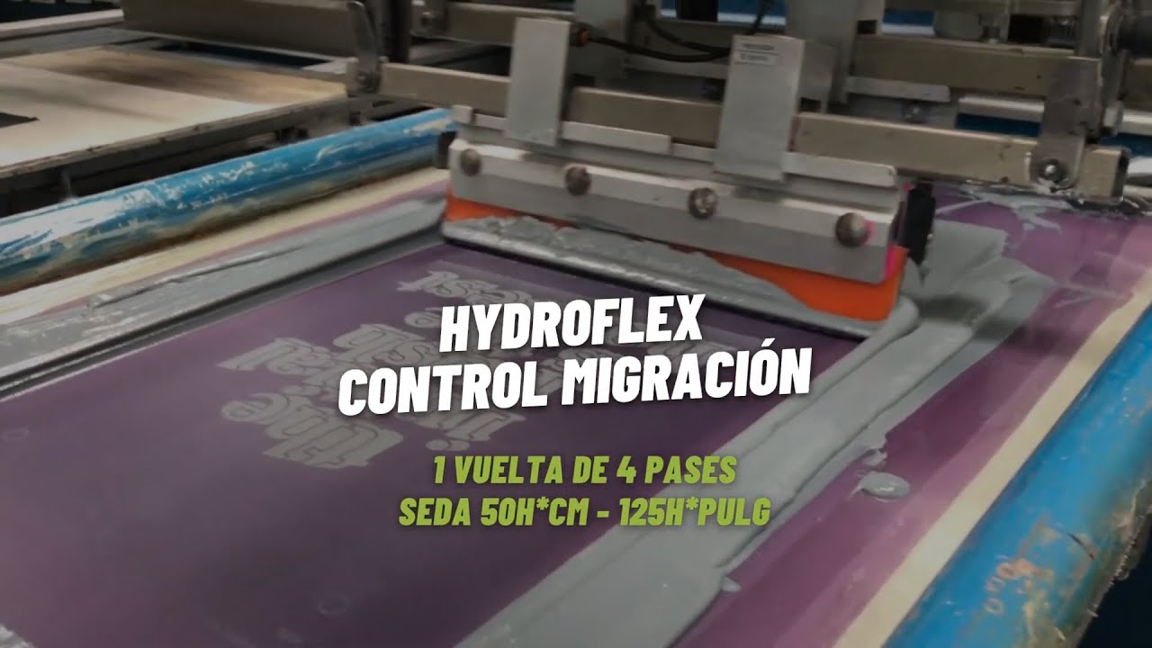 Nueva Tinta Hydroflex Control Migración - YouTube