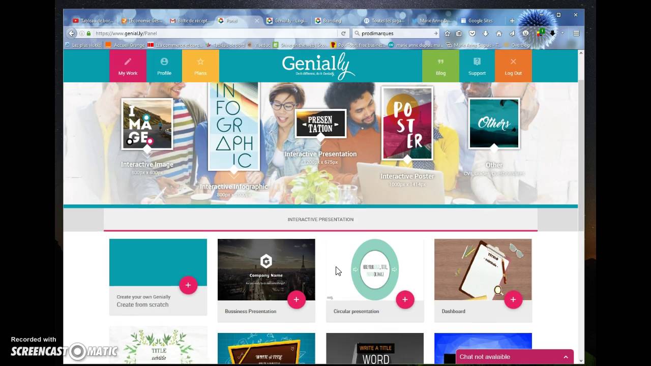 Tutoriel Genial.ly - YouTube