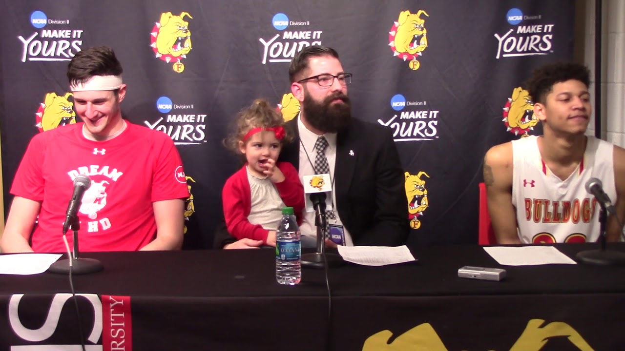 Men's Basketball Post Game Press Conference NCAA Regional Semi Final 3 ...