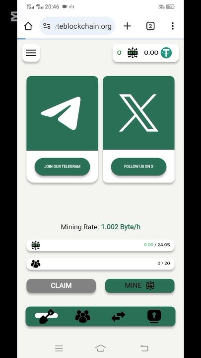 BYTE Blockchain New free mining app same like a Sidra// so don't miss #taxbit - YouTube