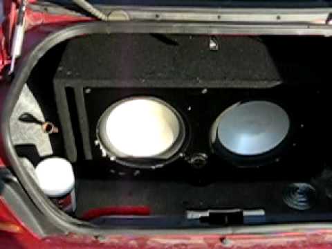 2 12" infinity kappa perfect subwoofers - YouTube