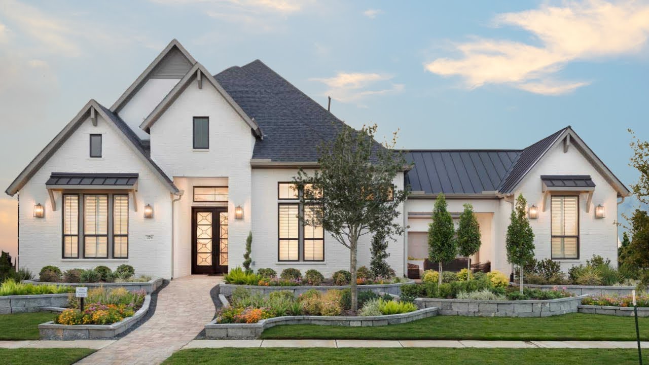 TOUR INSIDE A LUXURIOUS 1-STORY MODEL HOUSE W/ AN INCREDIBLE LAYOUT ...