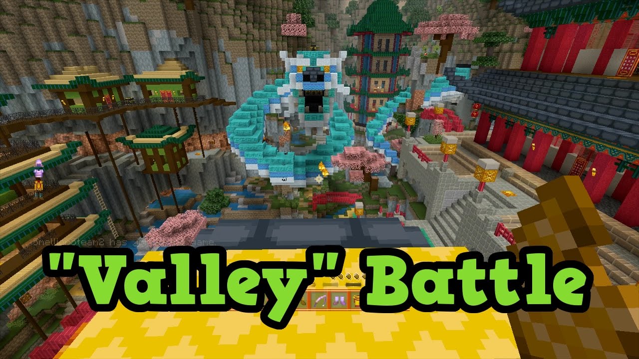 Minecraft Xbox 360 / PS3 TU43 - "VALLEY" Battle Map Guide - YouTube