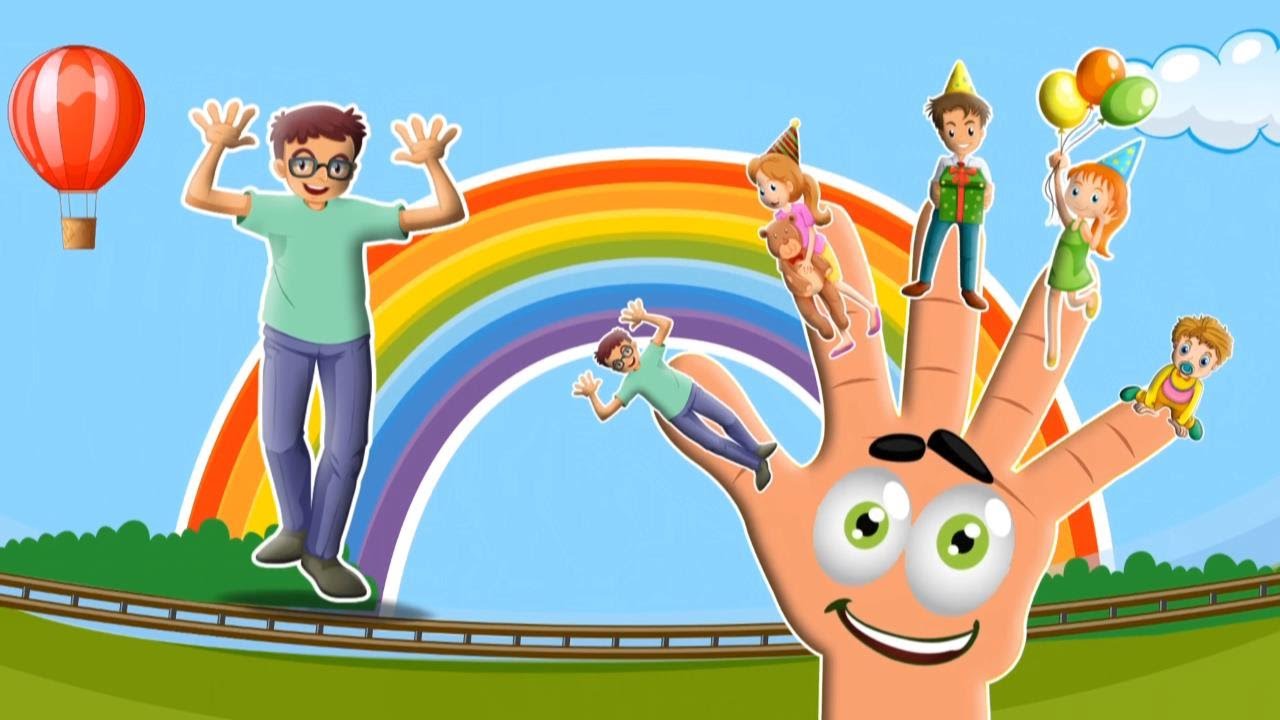 The Finger Family Song Nursery Rhyme | Cherry Baby Kids Rhymes - YouTube